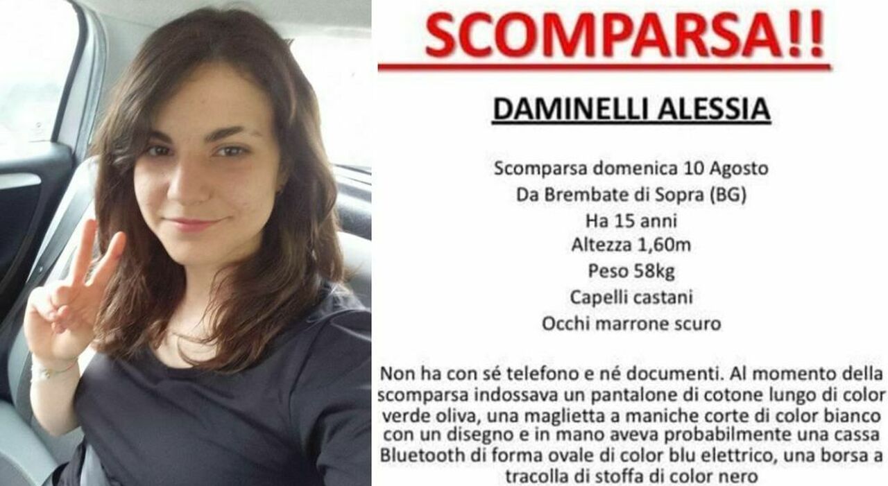 Alessia Daminelli scomparsa a 15 anni a Brembate di Sopra, il paese di ...