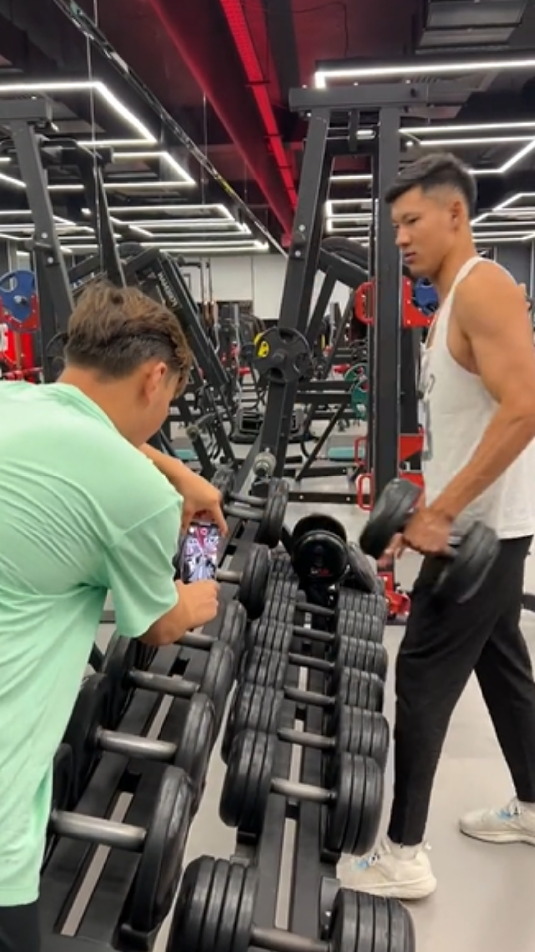 Showcasing Gym Workouts and Fitness Routines