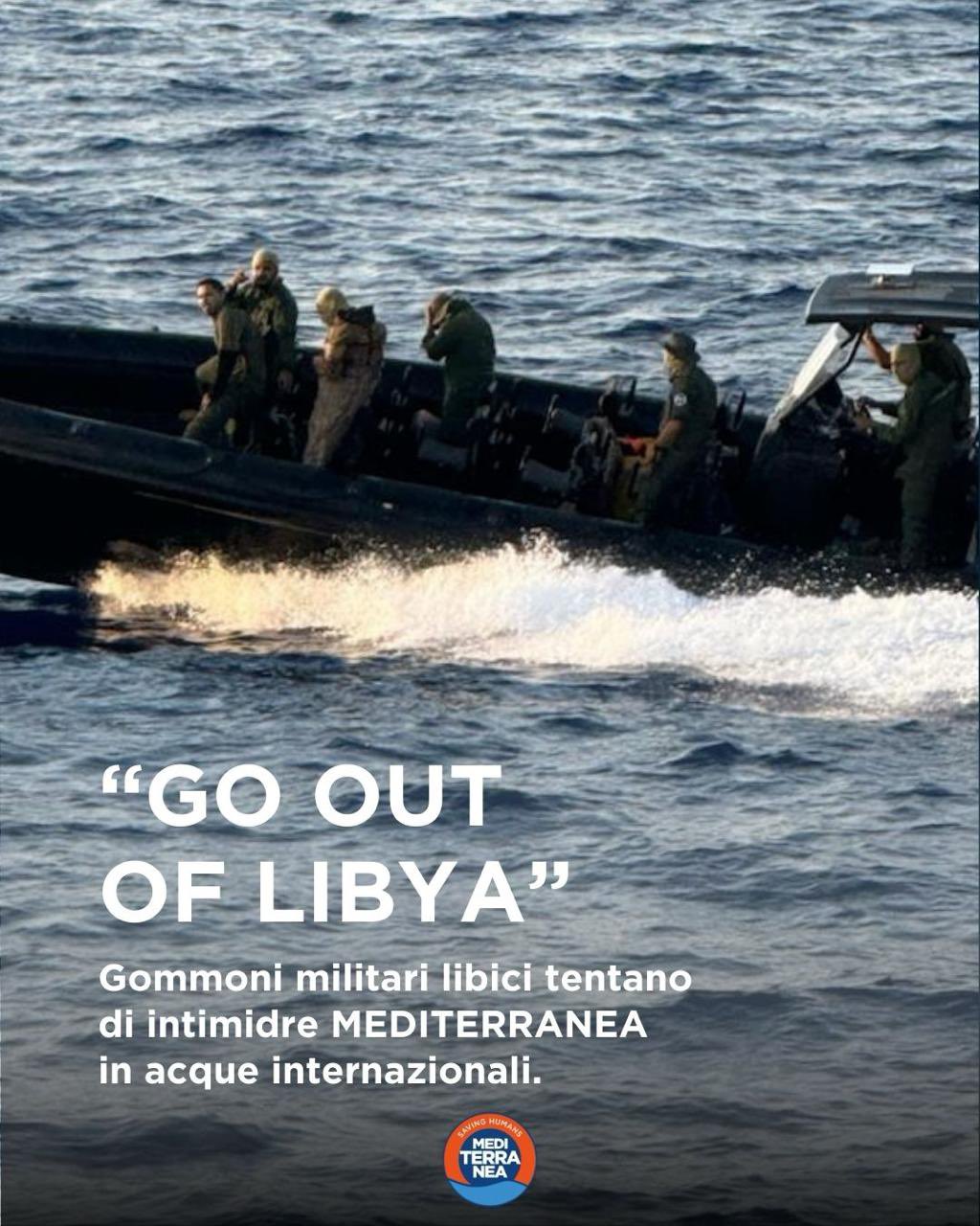 Migranti, nave Mediterranea “circondata da 8 gommoni libici armati e ...