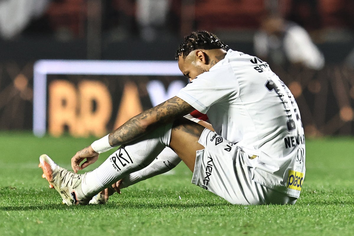 Tearful Neymar left ‘ashamed’ after Santos thrashing