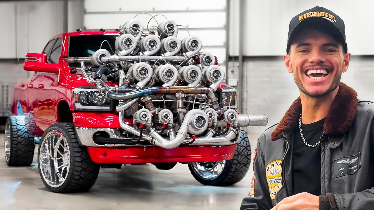 What Happens When You Put 17 Turbos on One Engine?