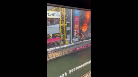Japan: Building Fire in Osaka Kills Two Firefighters, Injures Others