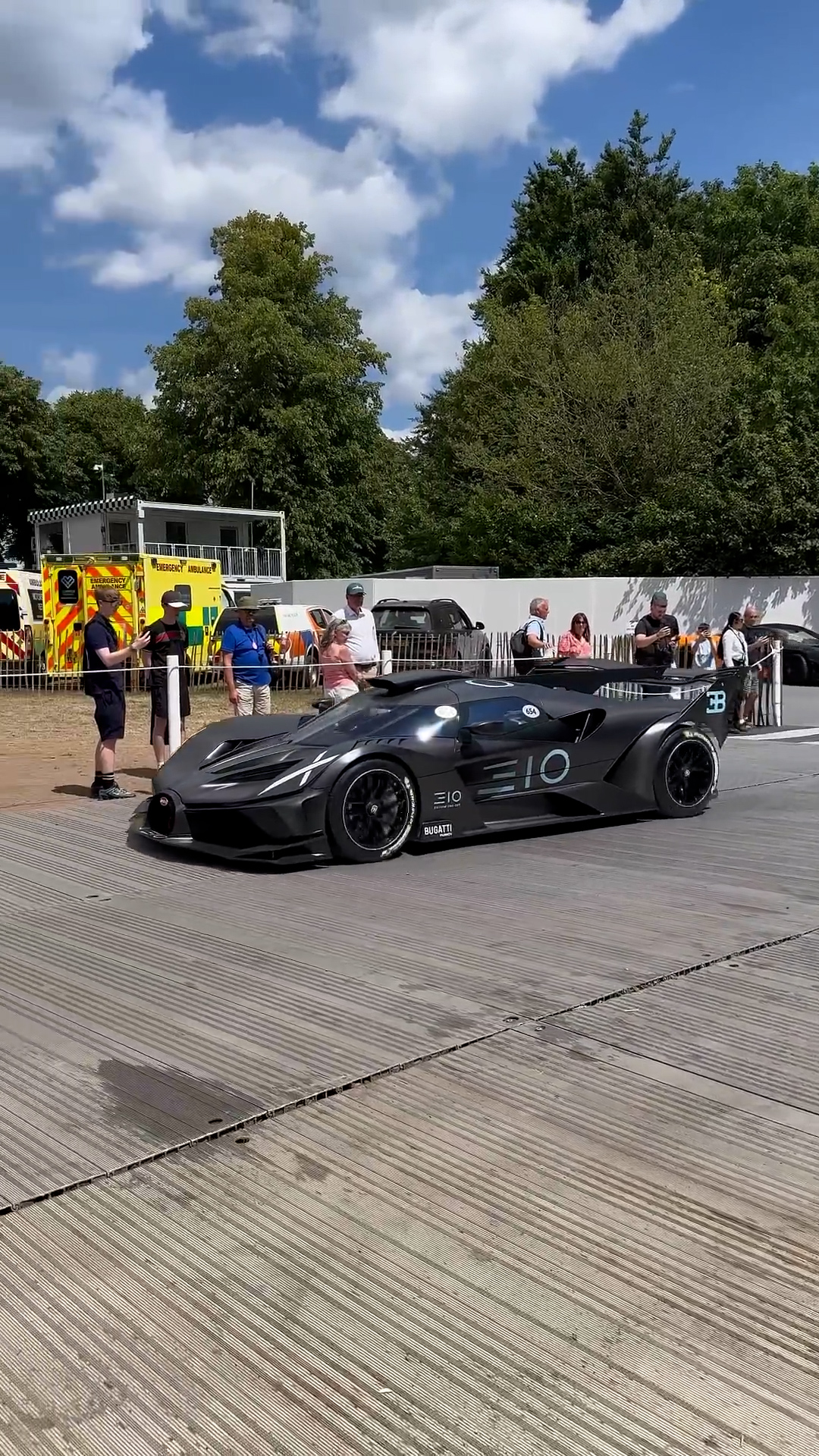 Bugatti Bolide Engine Sound Captured