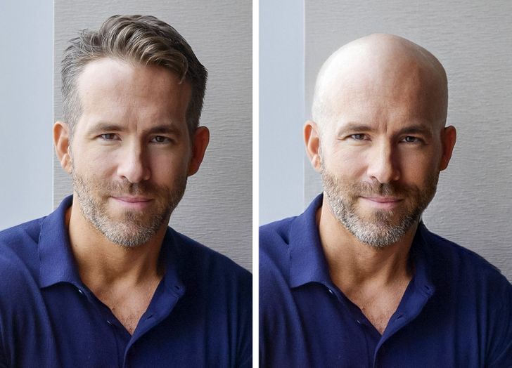 We Imagined 14 Celebrities Bald — And the Results Are Really Impressive