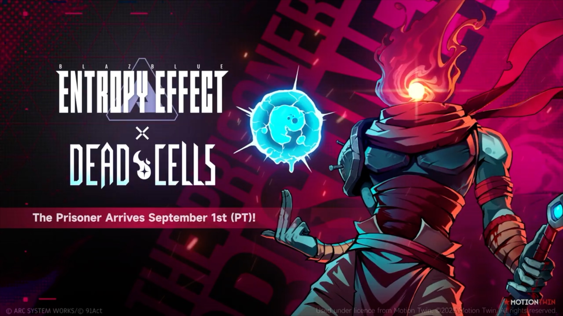 BlazBlue Entropy Effect x Dead Cells Official Crossover DLC Trailer