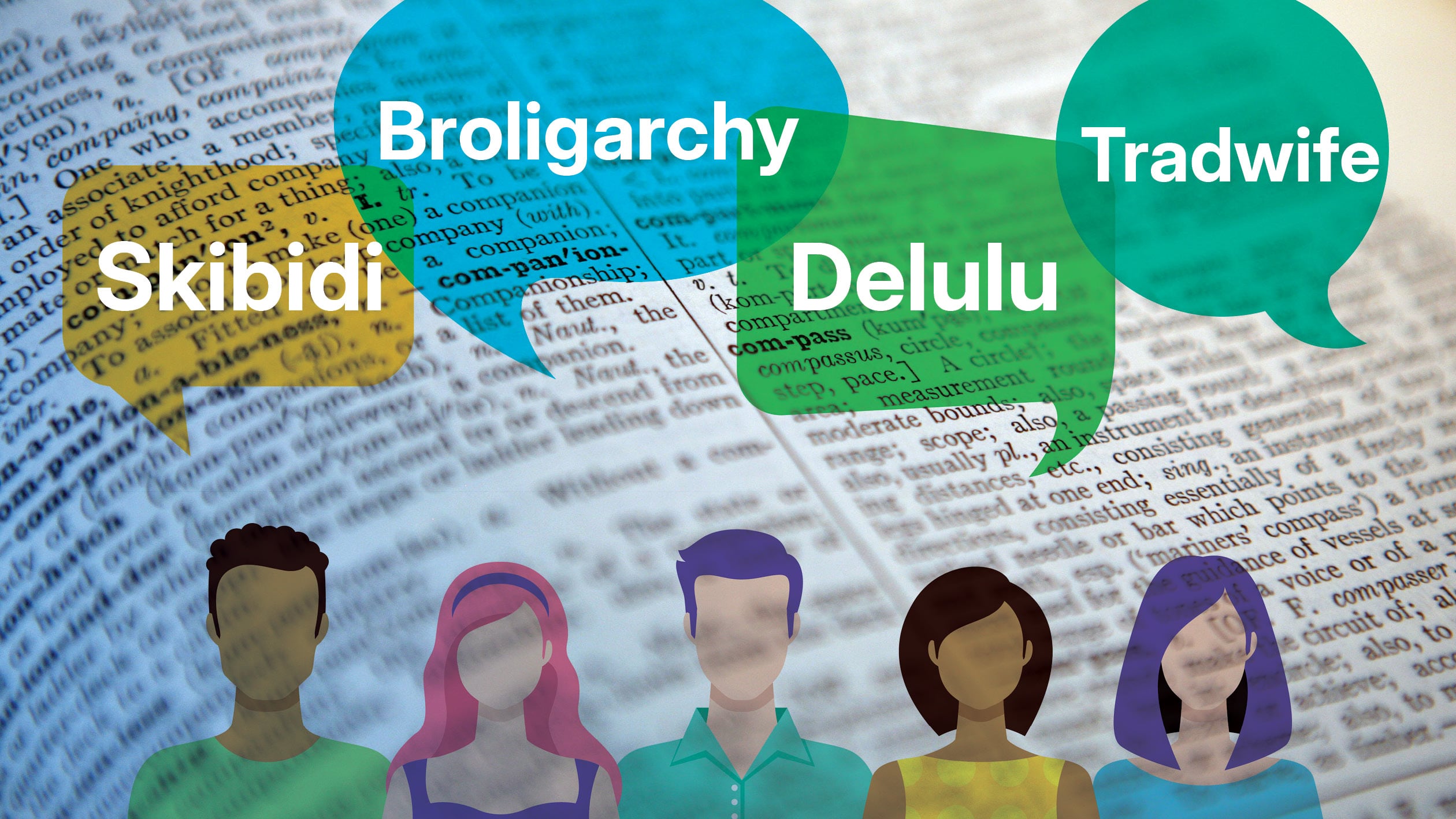 Skibidi, delulu and tradwife among new words added to Cambridge Dictionary