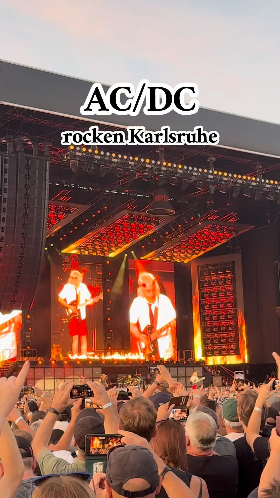 AC/DC spielen in Karlsruhe vor 75.000 Fans