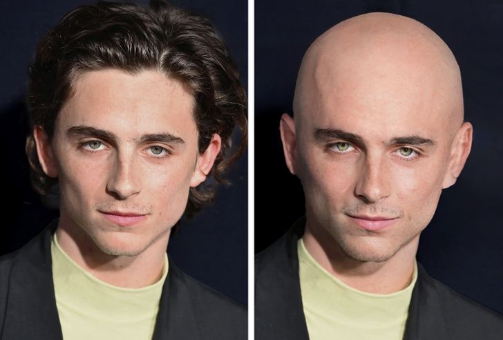 We Imagined 14 Celebrities Bald — And the Results Are Really Impressive