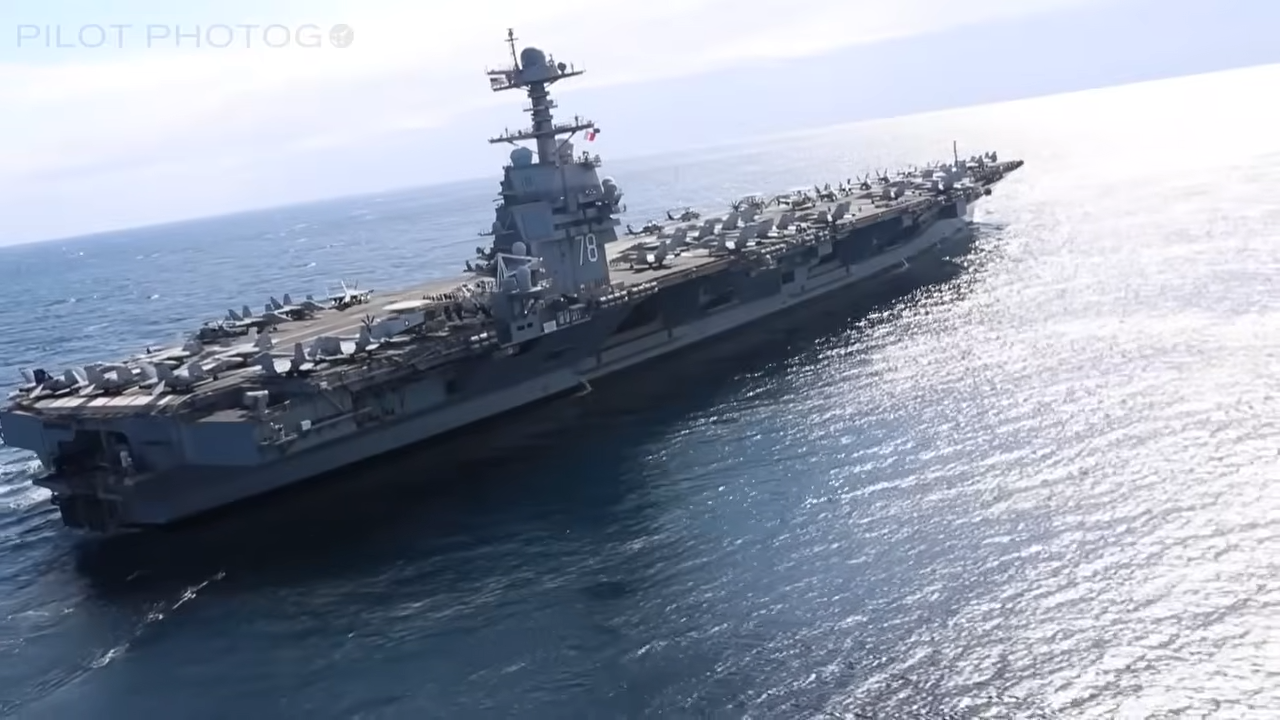 US Navy Fighter Jet Falls off Carrier – Red Sea Crisis