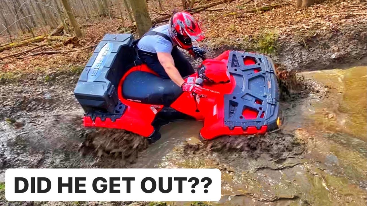 4x4 Mudding Gone Wrong! Stuck Deep with Dirt Bikes
