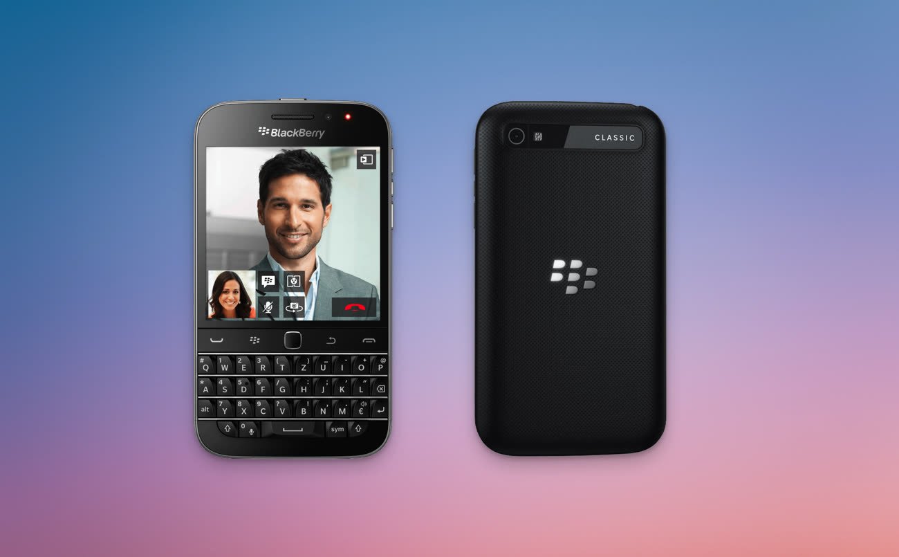 Le BlackBerry Classic Q20 renaît de ses cendres sous Android pour 420