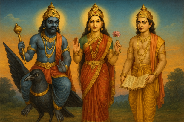 Chhaya and Surya: The Story of the Shadow Mother and Her Children