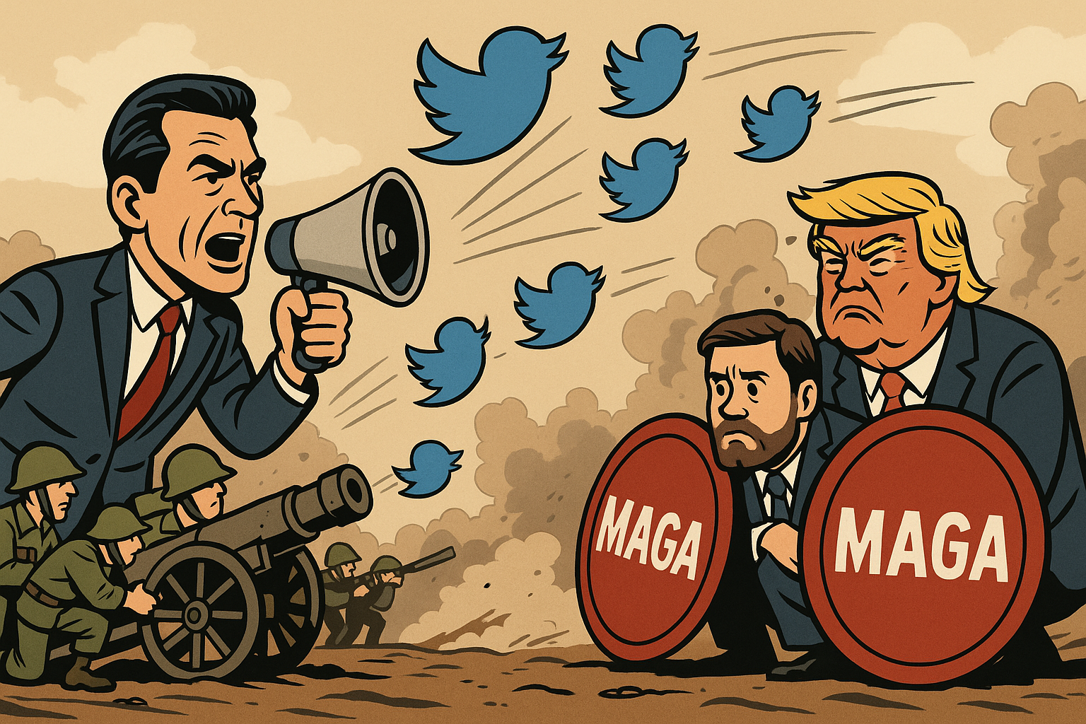 Taco Trump and Just Dance Vance: How Gavin Newsom is taking the fight ...