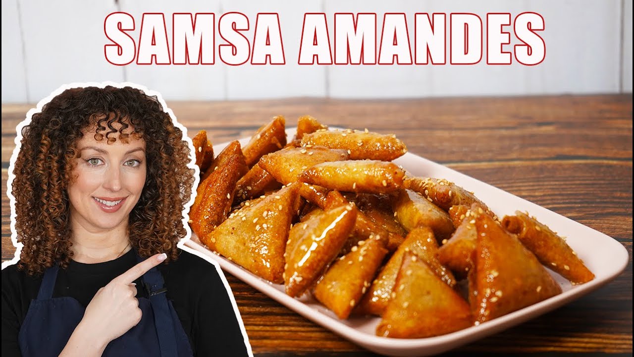 Samsa with Almonds | Crispy Brick Pastry Recipe