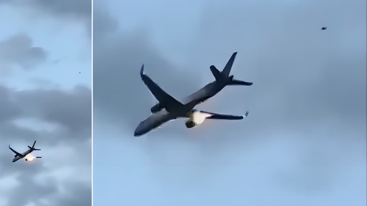 Mid-Air Horror: Condor Boeing 757 with 273 Passengers Catches Fire ...