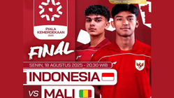 Sedang Berlangsung Live Streaming Indonesia vs Mali, Piala Kemerdekaan ...