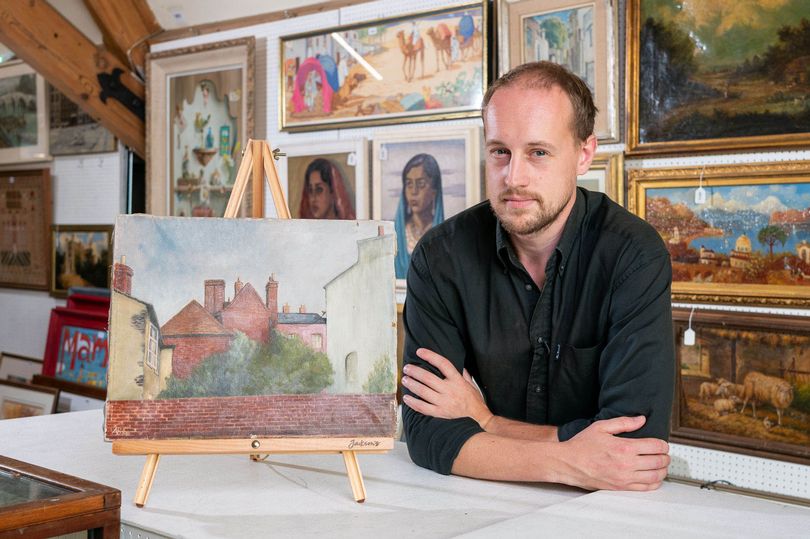 Rare painting with link to The Beatles to go under hammer