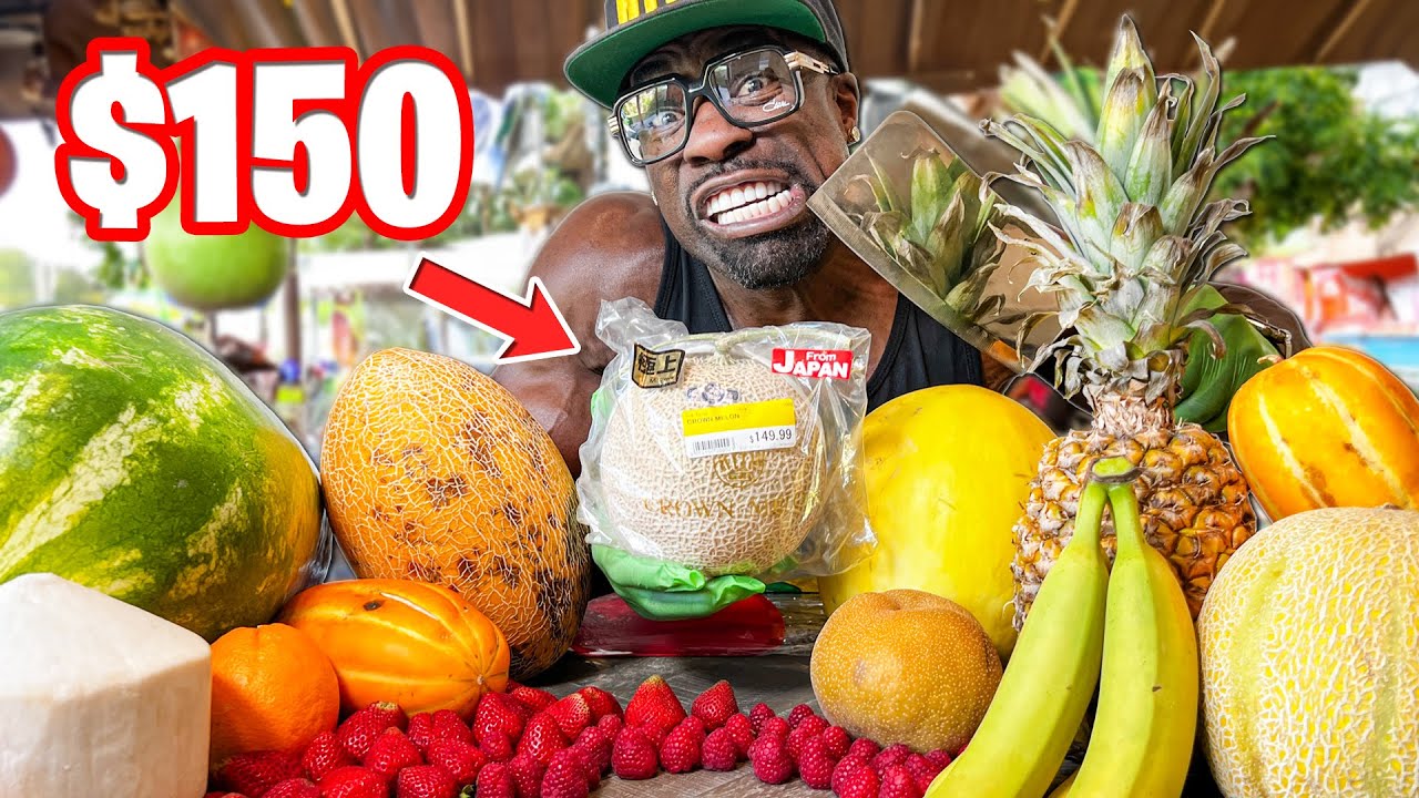 Eating the world's most expensive melon ($150)