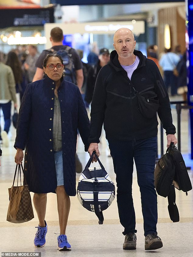 Cathy Freeman is spotted out with her mystery man AGAIN after rare ...
