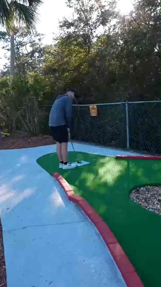 Elisha Made the World's Smallest Hole In One! - PART 2