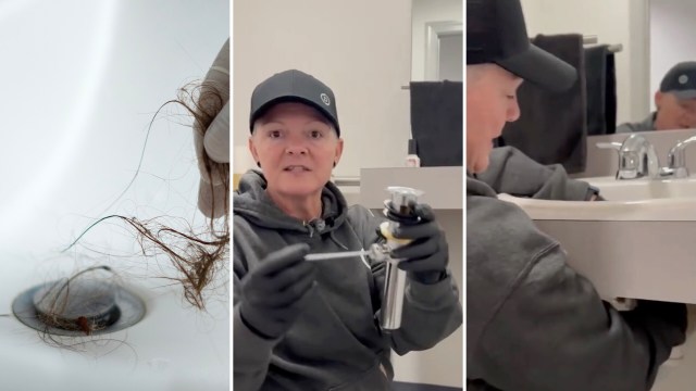 Plumber demonstrates super simple step-by-step process for clearing a ...