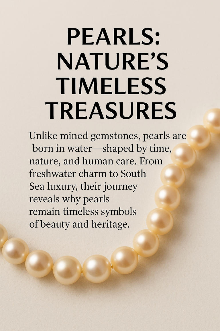 How pearls are formed and why they remain timeless heirlooms