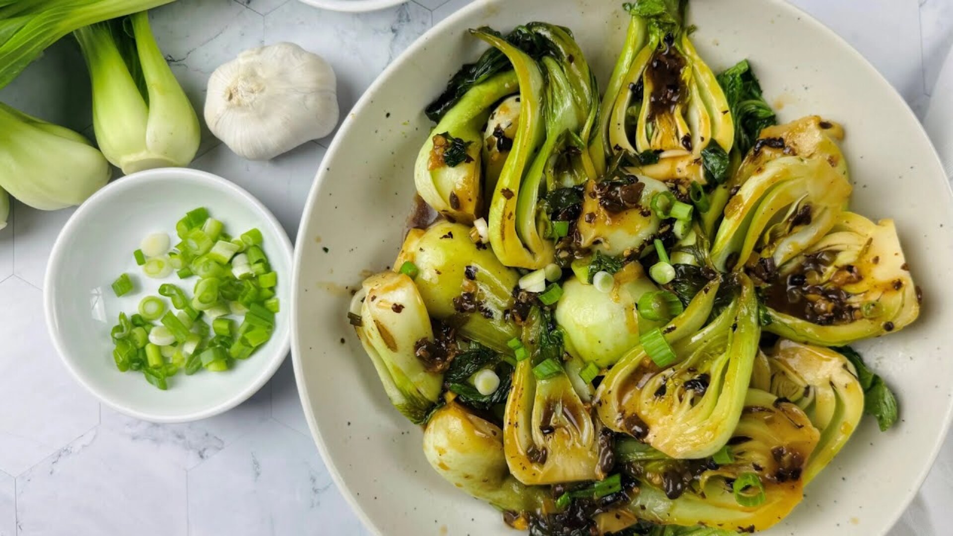 Bok Choy In Black Bean Sauce Recipe