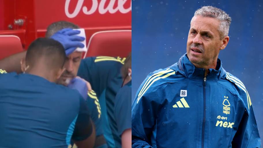 Nottingham Forest coach requires stitches after overenthusiastic goal ...