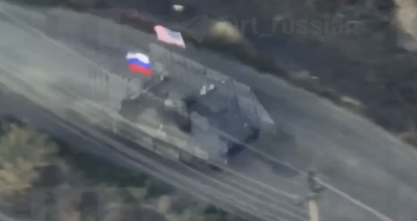 Russian Forces Thank Trump by Flying U.S. Flags in Ukraine