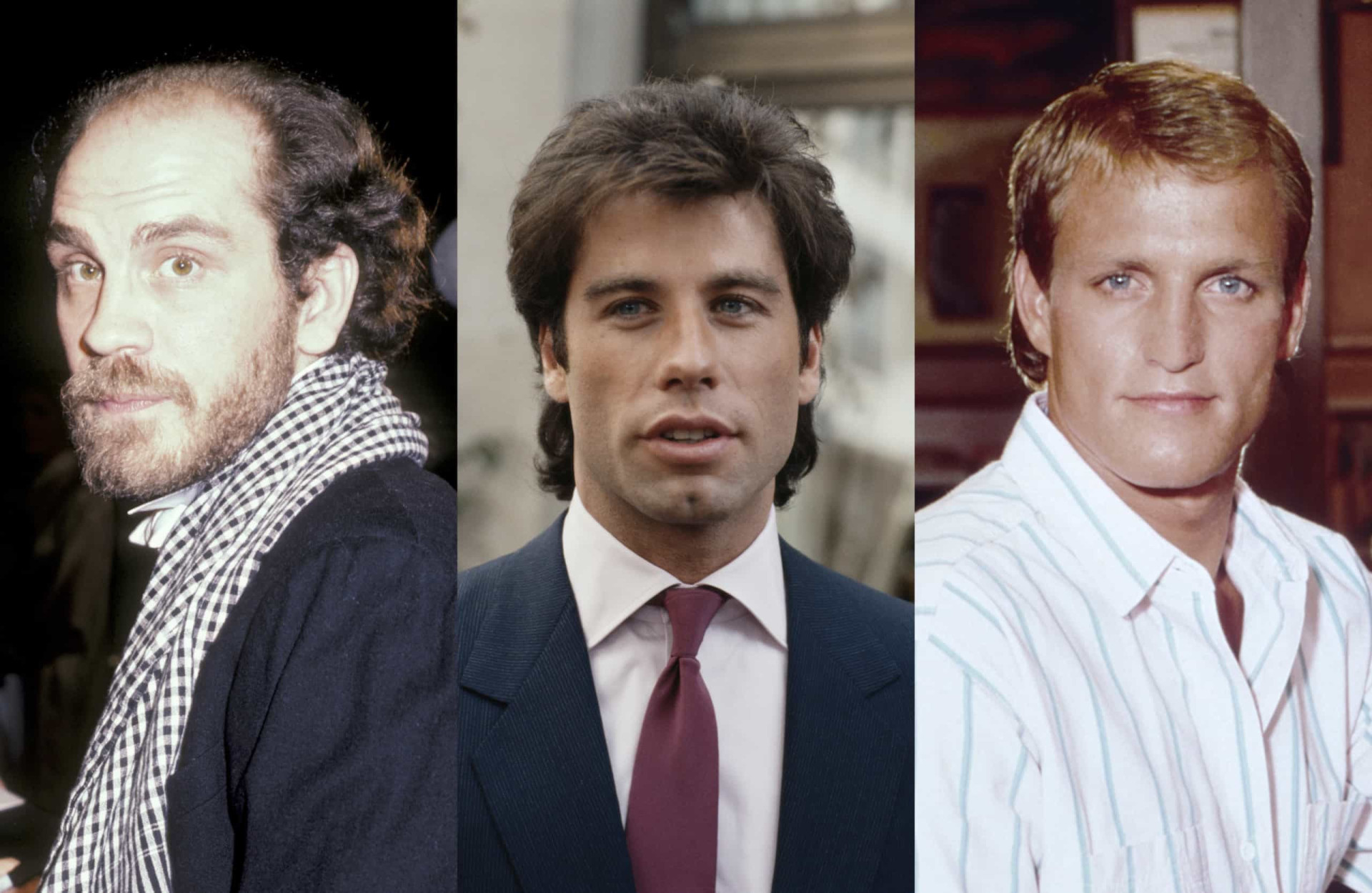 Bald celebrities when they had hair