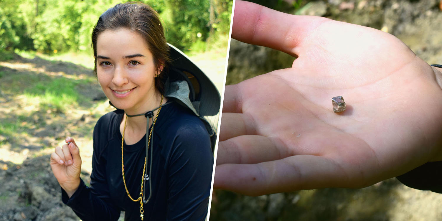 Woman Spends 3 Weeks Digging for a Diamond — Then Finds One: EXCLUSIVE