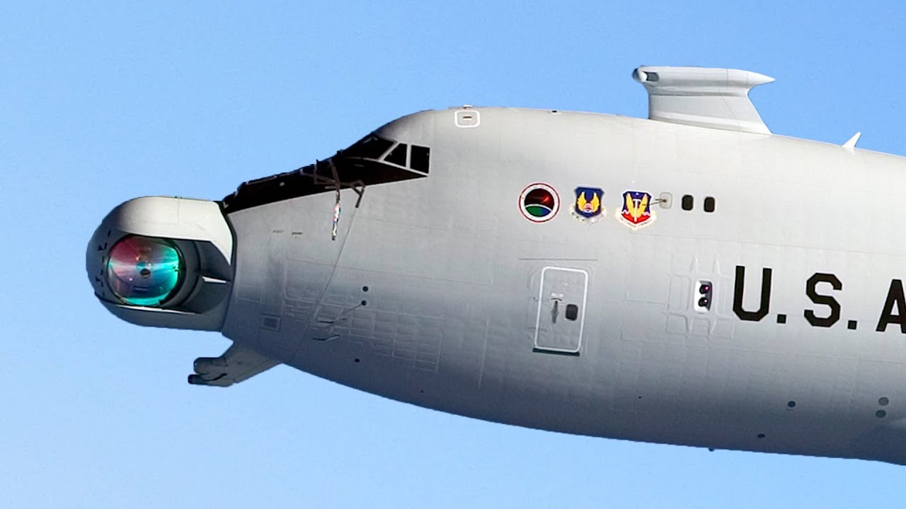 The US Was so Afraid of Soviet They Put a GIANT Laser on this 747 plane...