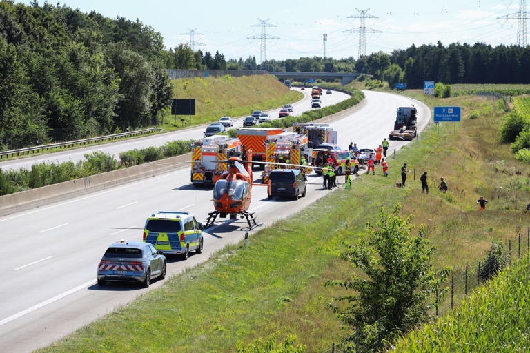 A7 Richtung Hamburg: Schwerer Unfall bei Kaltenkirchen - zwei Verletzte