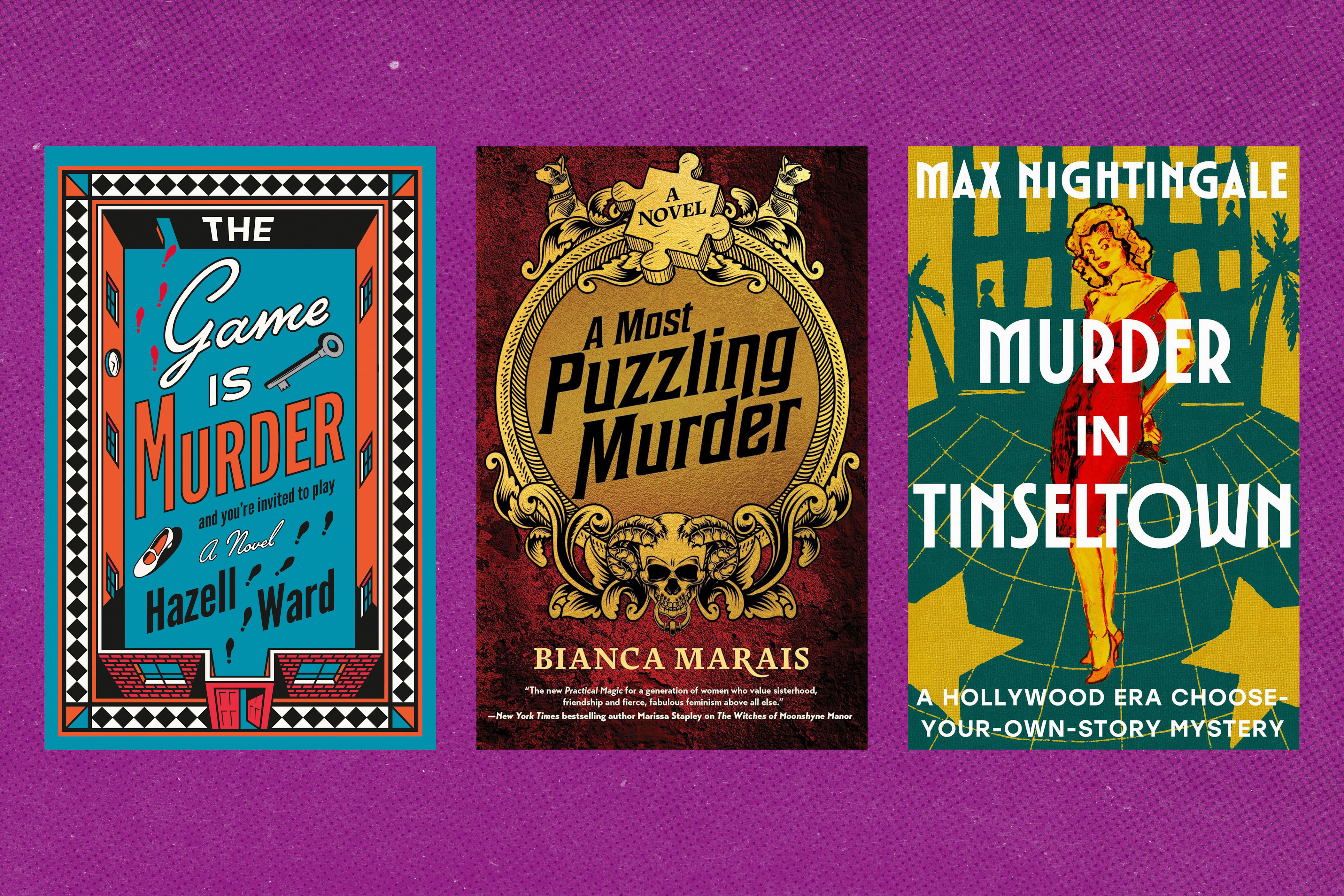 The twist in these mystery novels: You get to solve the crime