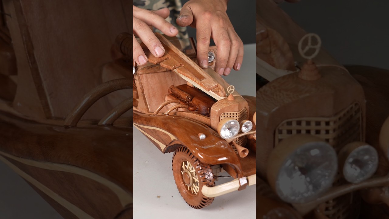 Wooden Model Cars