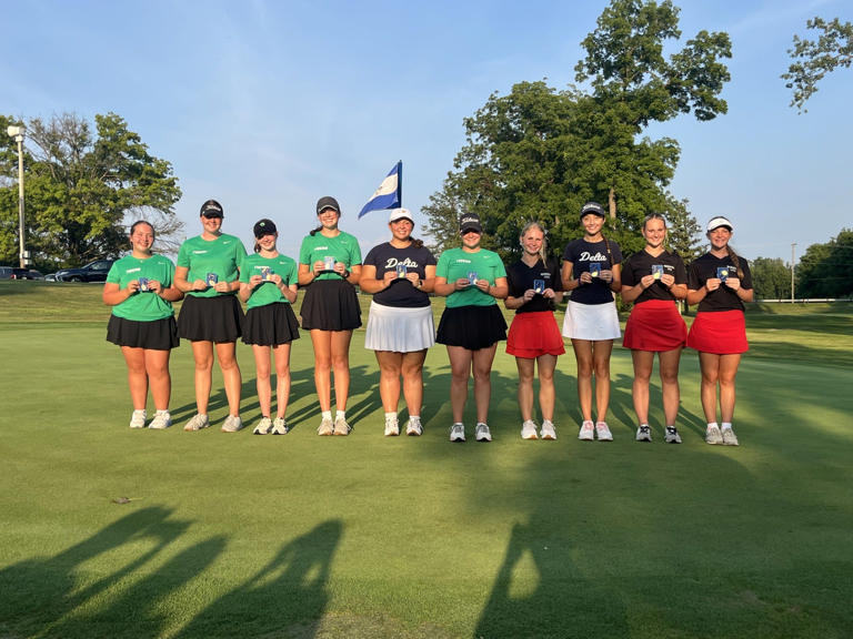 Yorktown girls golf cruises in 2025 Delaware County meet; freshman ...