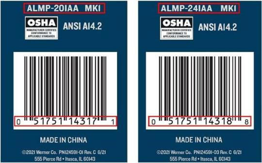 Werner recalls around 122,250 ladders bought at Home Depot. Here's what ...