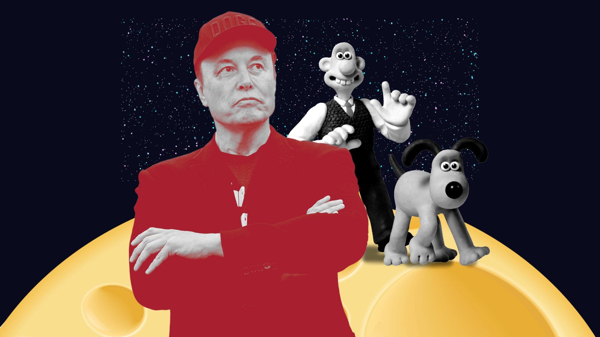 Wallace and Gromit star tackles Elon Musk at Fringe