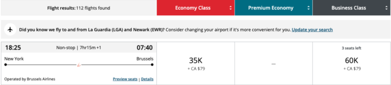 [Award Alert] Business Class Availability to Brussels, Belgium, From ...