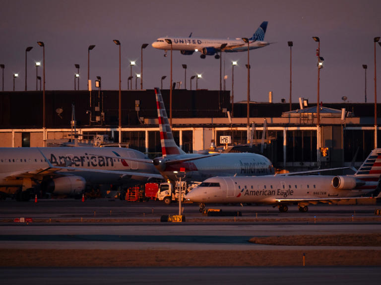 Thunderstorms over Chicago caused dozens of flights to divert ...