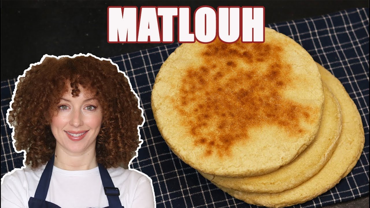 Matlouh: Algerian Semolina Bread (Pan-Cooked) – A Traditional and ...