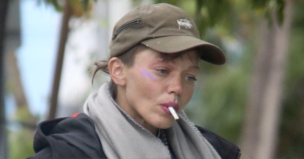 Homeless Model Loni Willison Wears a Rolex Watch as She Rummages ...