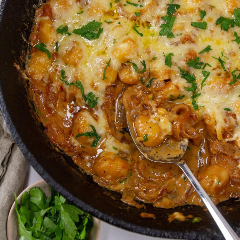 French Onion Gnocchi