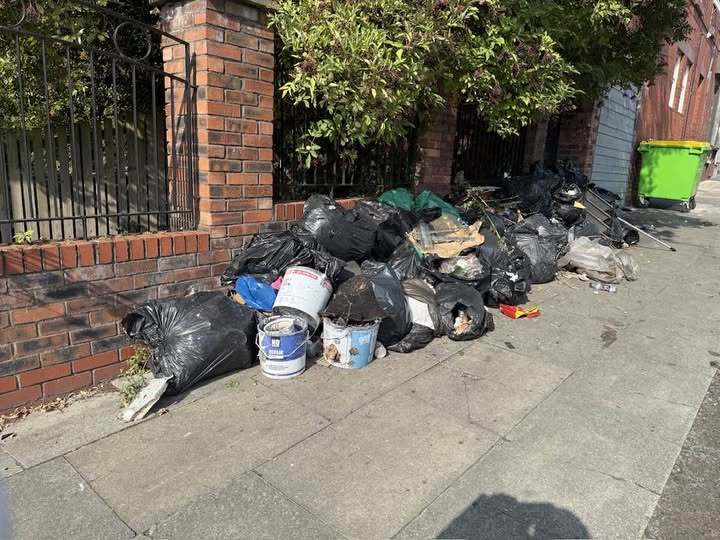 Fly-tipping horror in Bootle as disgusting swarm of flies from dumped ...