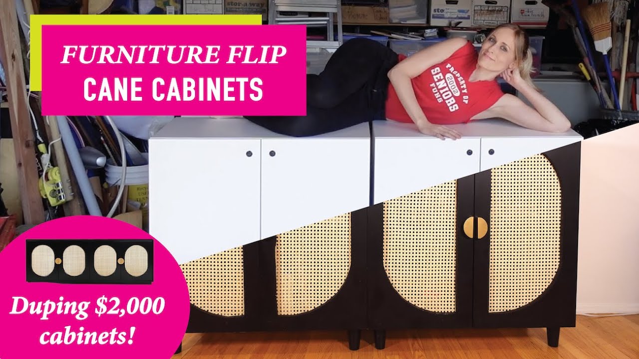 Thrift Flip Cabinet Dupe Shows Budget-Friendly Furniture Magic