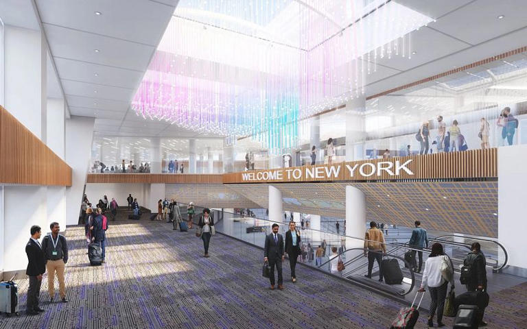 New York cultural giants bring major art installations to JFK's new ...