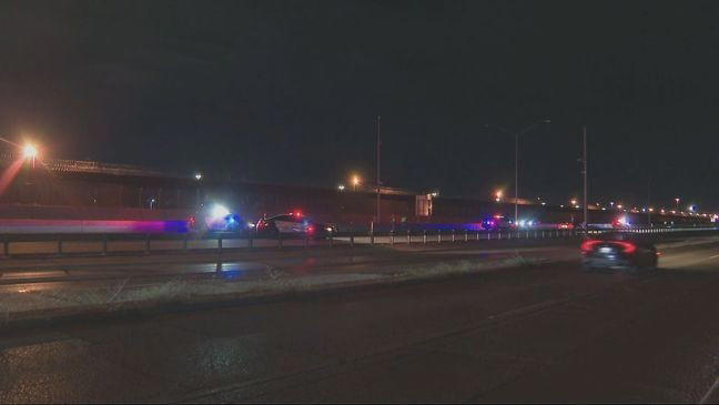 Authorities investigate vehicle hitting pedestrian on Loop 375 in South ...