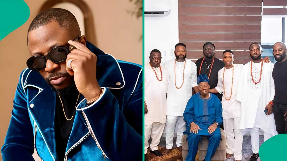 Tunde Ednut speaks on photo of Wizkid, his father, and alleged 5 ...