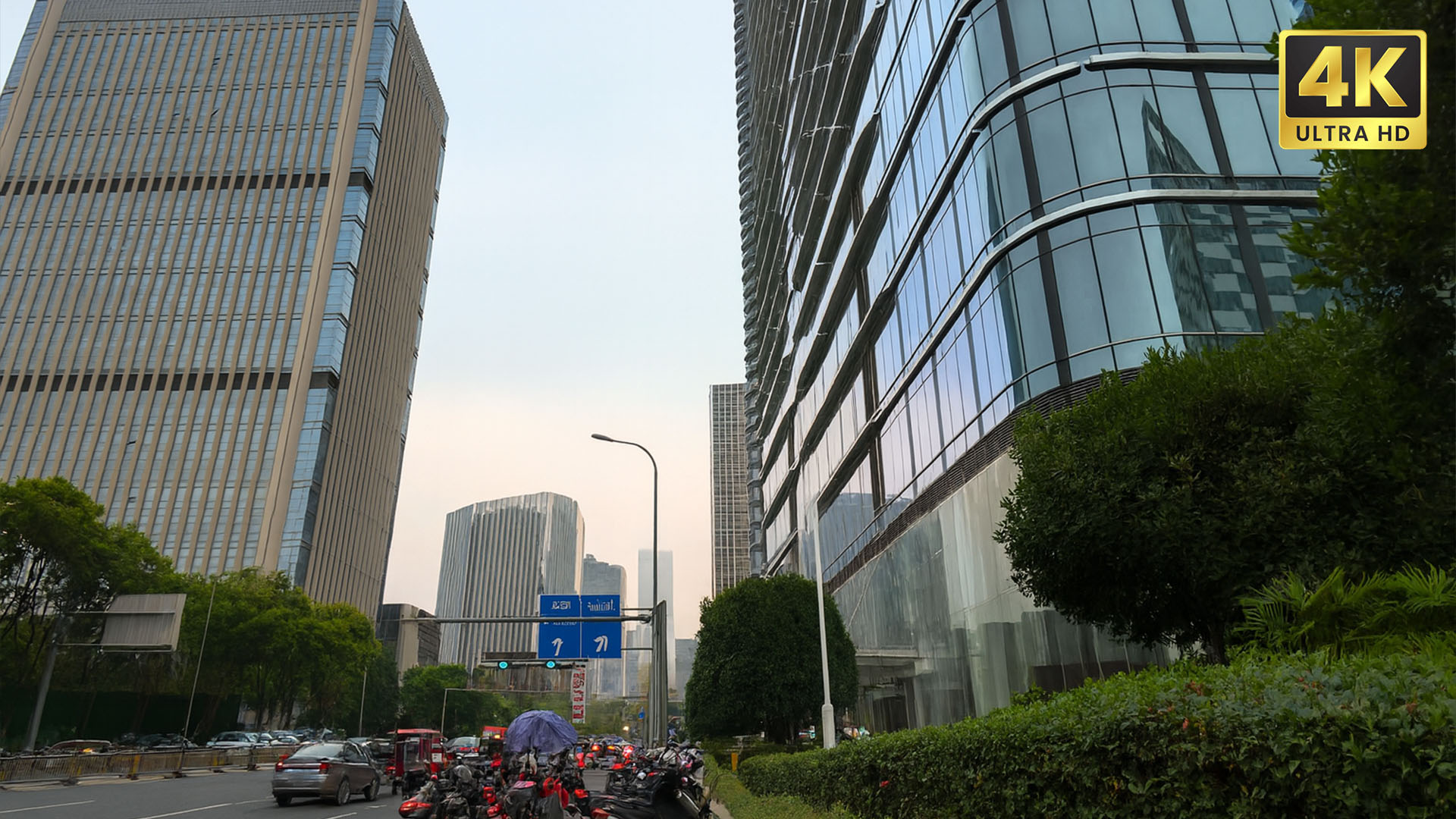 City Walking Tour in Chengdu, China 4K
