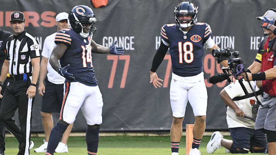Game balls from Chicago Bears' 38-0 preseason romp over Buffalo Bills
